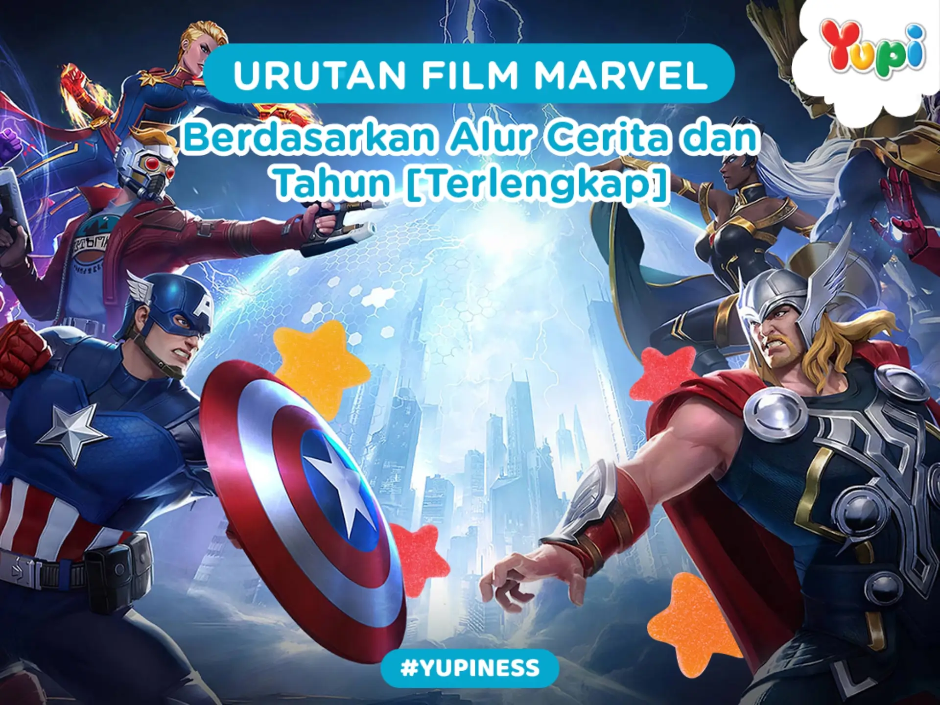 Urutan Film Marvel Berdasarkan Alur Cerita dan Tahun [Terlengkap]